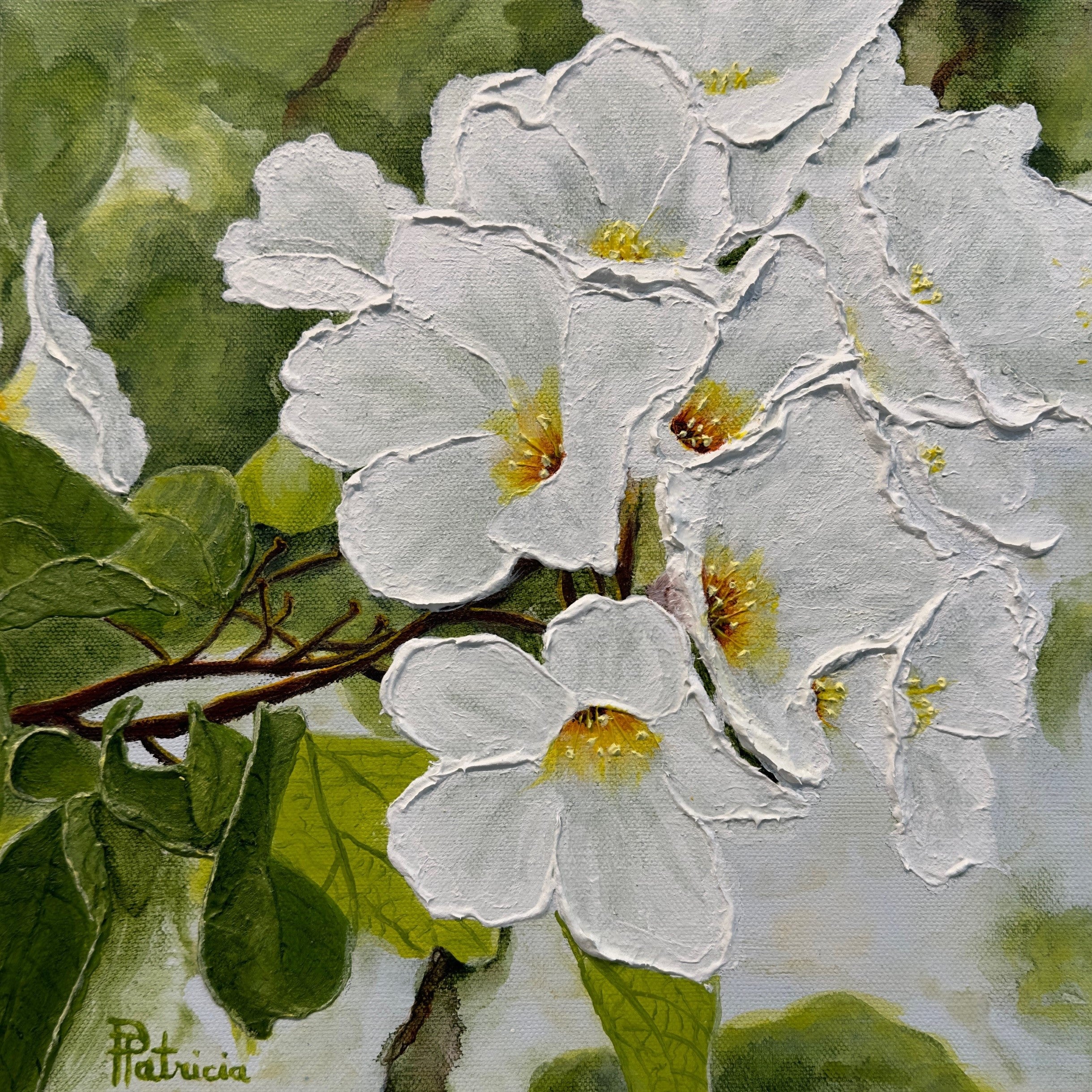 Bringing Peace – Textured Strokes by Patricia